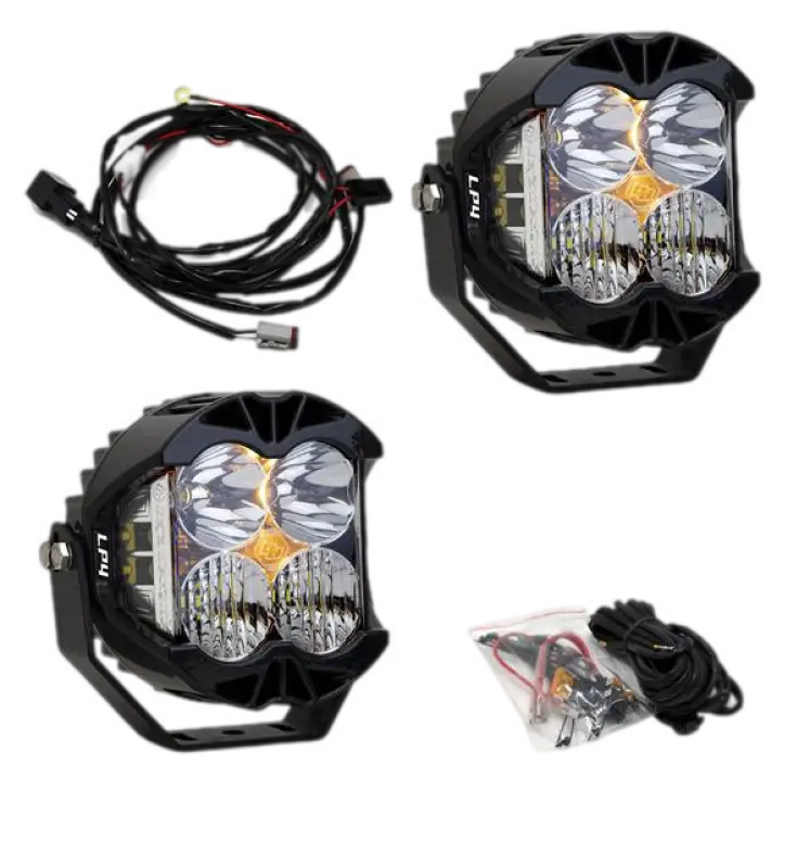 Baja Designs LP4 LED Pods | 8750 Lumens, 200° Spread