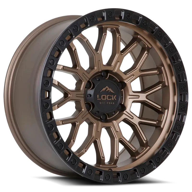 Combat Matte Bronze - Off-Road Wheels | Bold Mesh Design