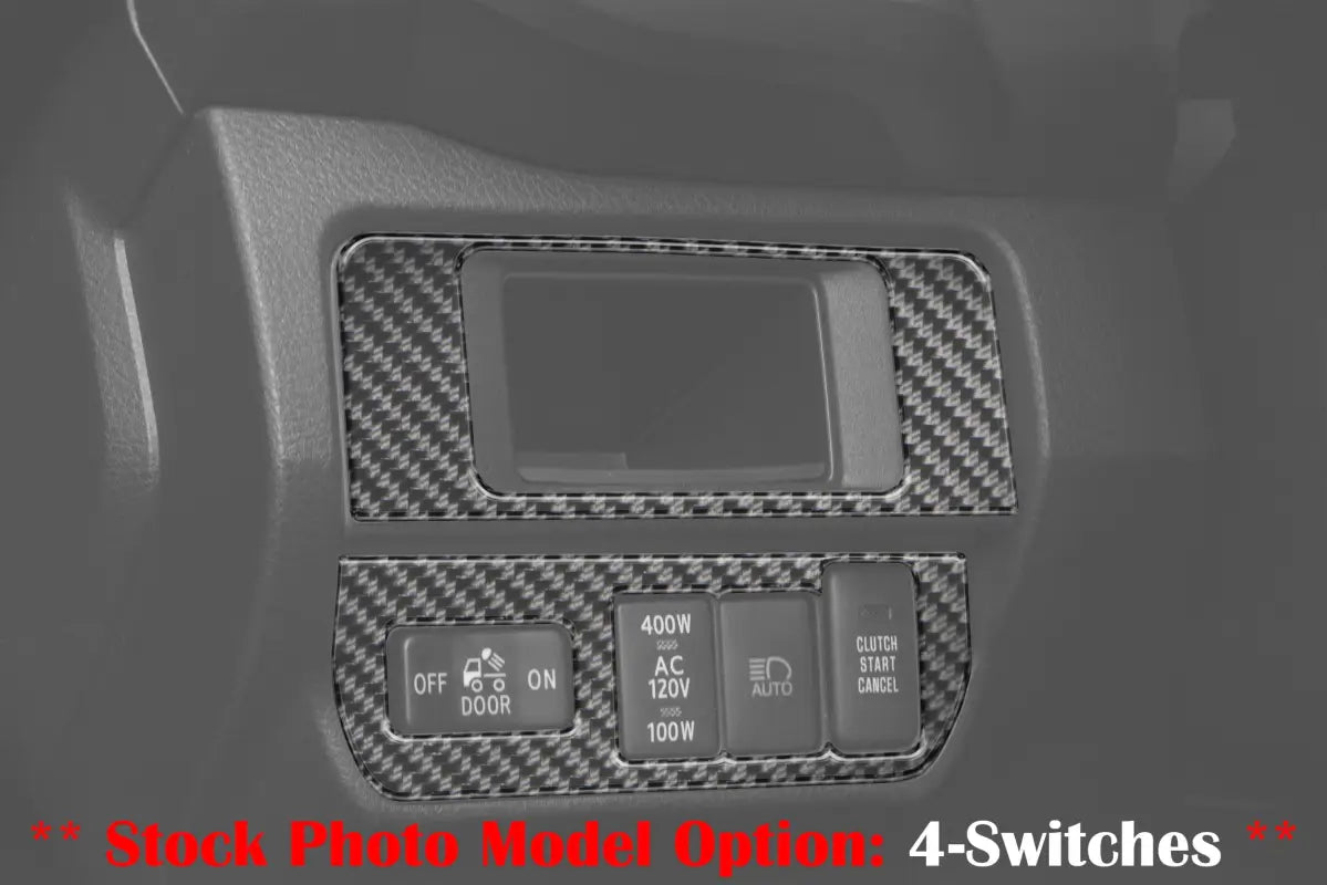 Dim Light Control Accent Overlays Fits 16-23 Tacoma