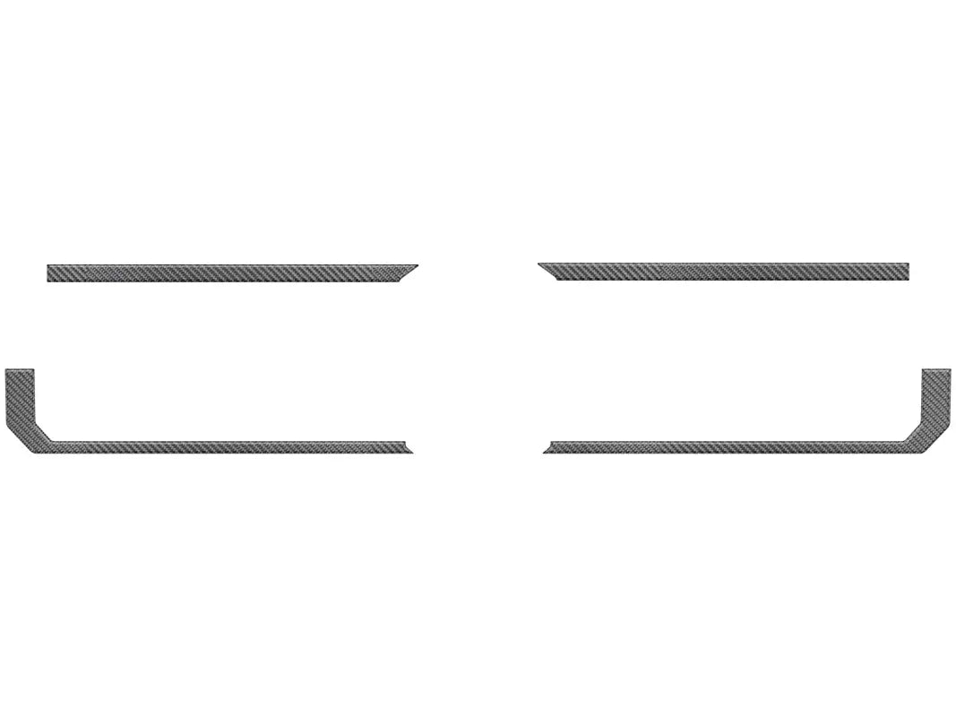 Front Grille Line Accent Trim Fits 2025-2026 Toyota