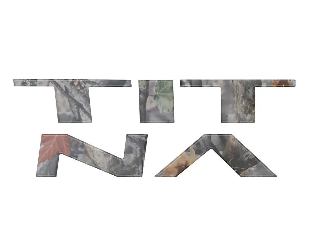 Grille Letter Inserts Fits 2022-2024 Nissan Titan