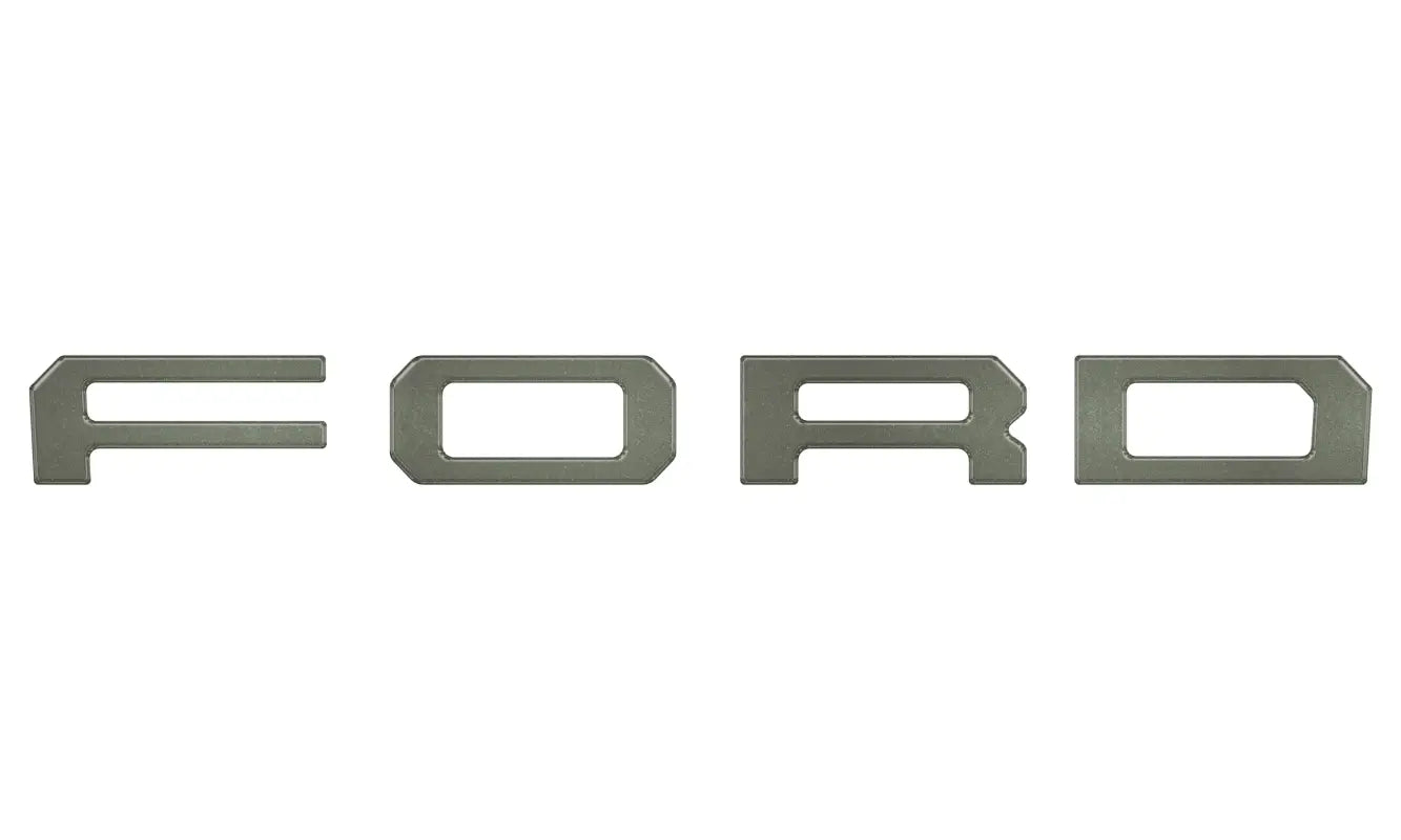 Grille Letter Overlays Fits 2019-2023 Ford Ranger
