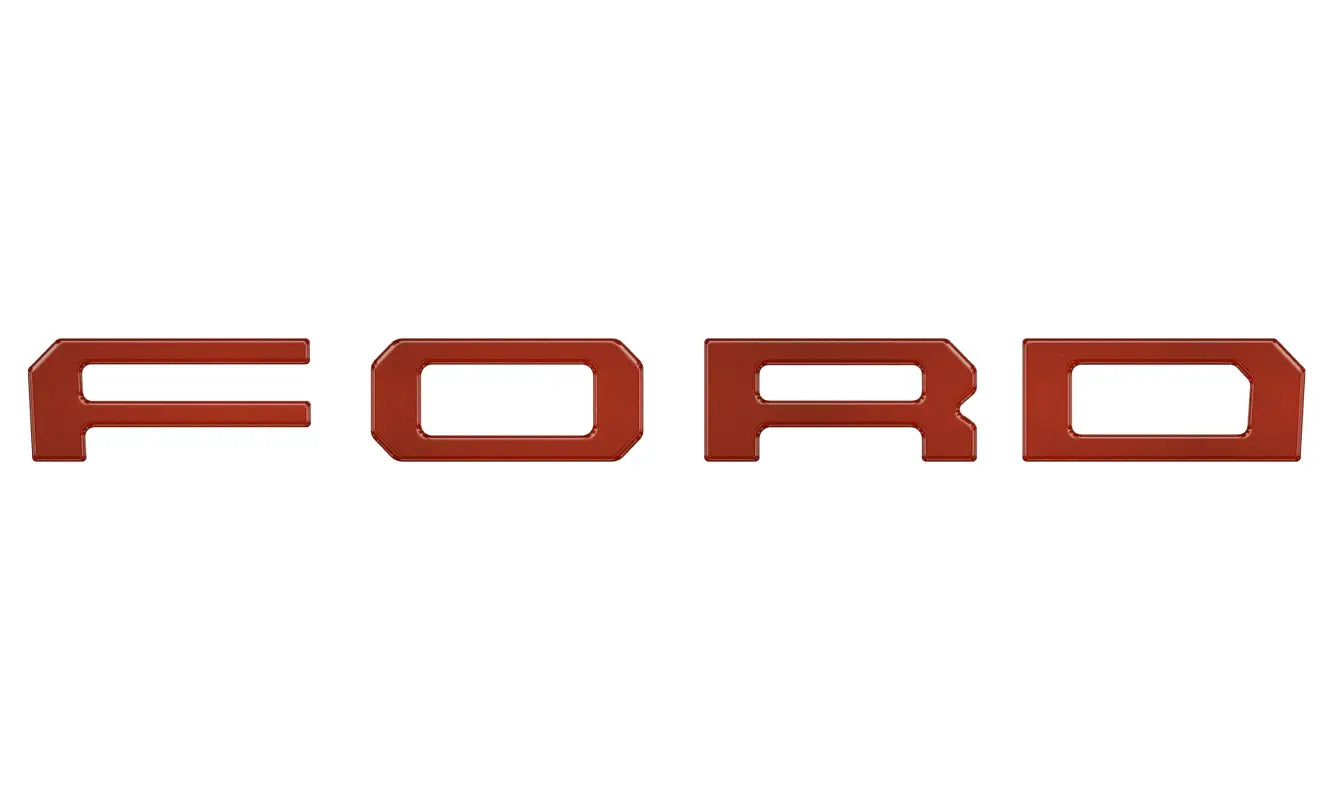 Grille Letter Overlays Fits 2019-2023 Ford Ranger