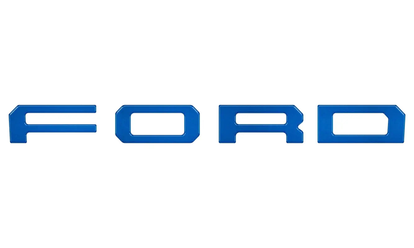 Grille Letter Overlays Fits 2019-2023 Ford Ranger