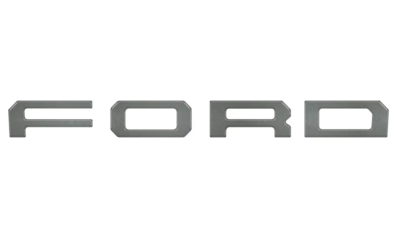 Grille Letter Overlays Fits 2019-2023 Ford Ranger
