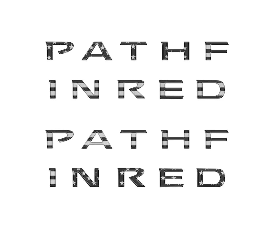 Rocker Panel Letter Inserts Fits 2022-2025 Nissan